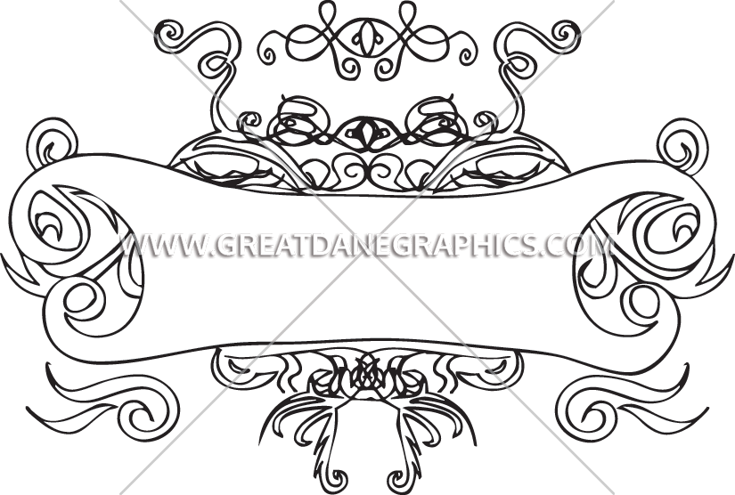 Download Decorative Scroll Png - Line Art - HD Transparent PNG ...