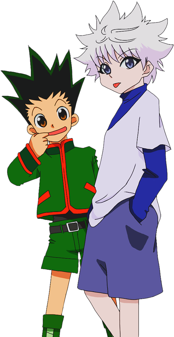 Download Gon Png - Hunter X Hunter Gon And Killua Render - HD ...