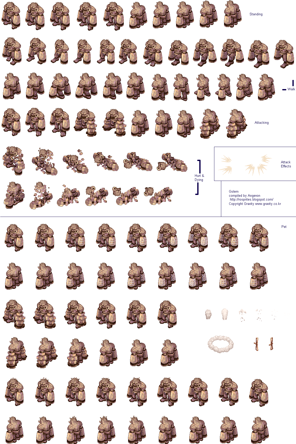 Sprite Sheet Monster Png - Monster Sprite Sheet PNG image free download ...