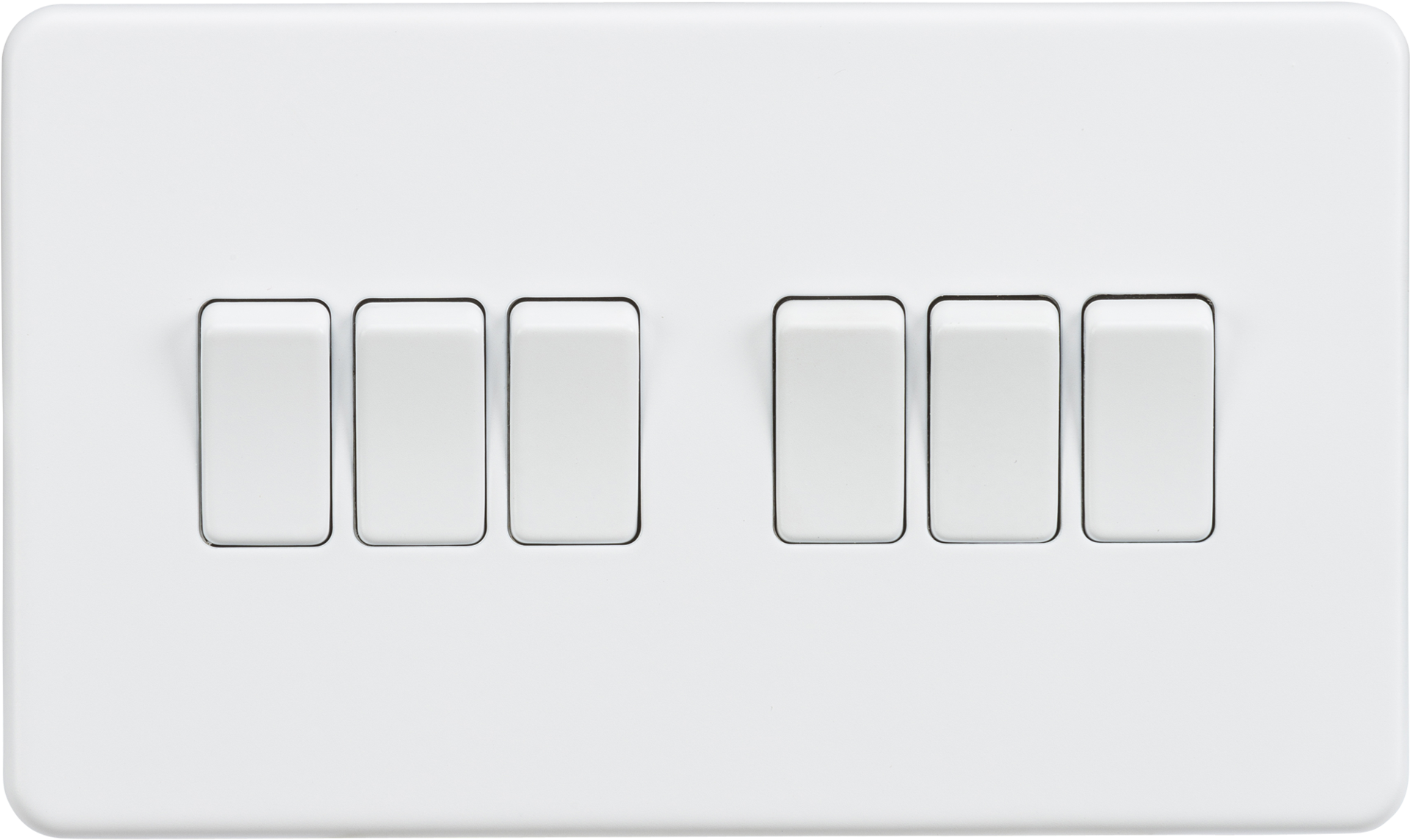 Download Screwless 10a 6g 2 Way Switch - Light Switch - HD Transparent ...