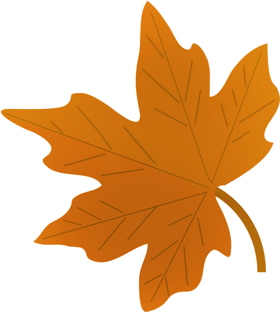 Download HD Brown Leaf Clip Art - Fall Leaves Drawing Png Transparent ...