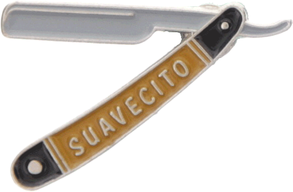 Download Straight Razor Enamel Pin - Straight Razor Transparent - HD ...