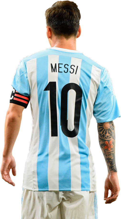 Download Messi Argentina 10 - HD Transparent PNG - NicePNG.com