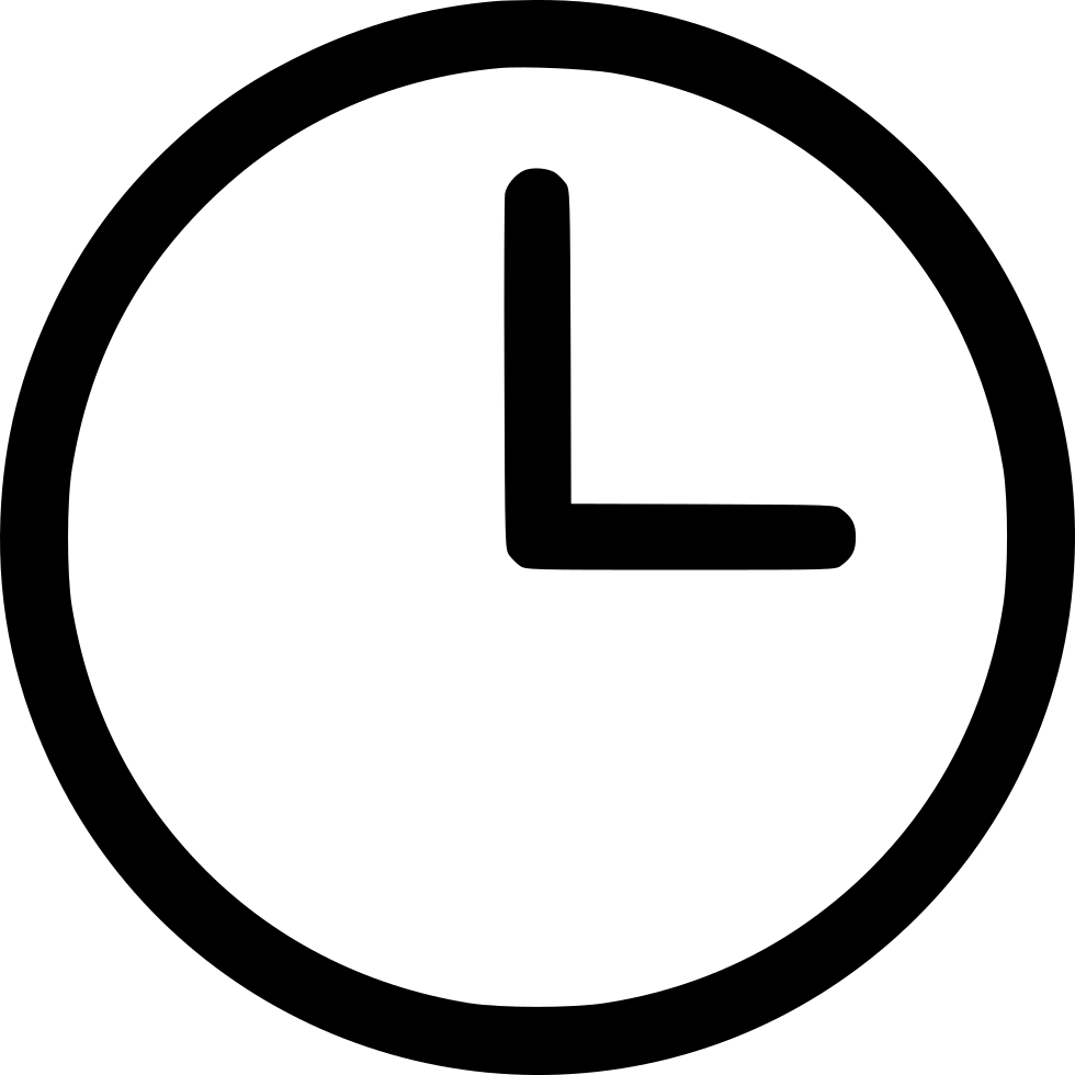 Download Png File - Clock Icon Png - HD Transparent PNG - NicePNG.com