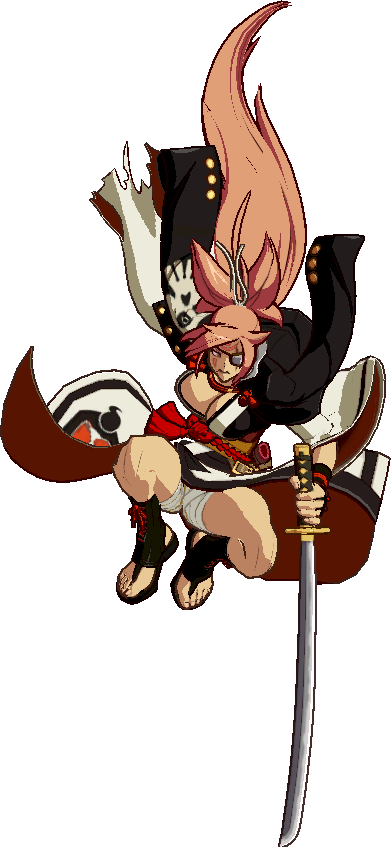 Download HD Ggxrd Baiken J - Guilty Gear Baiken Png Transparent PNG ...