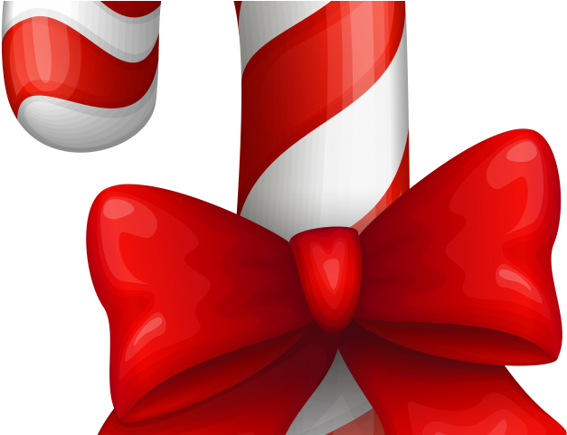 Download HD Christmas Ribbon Clipart Holiday Meal - Christmas Candy ...