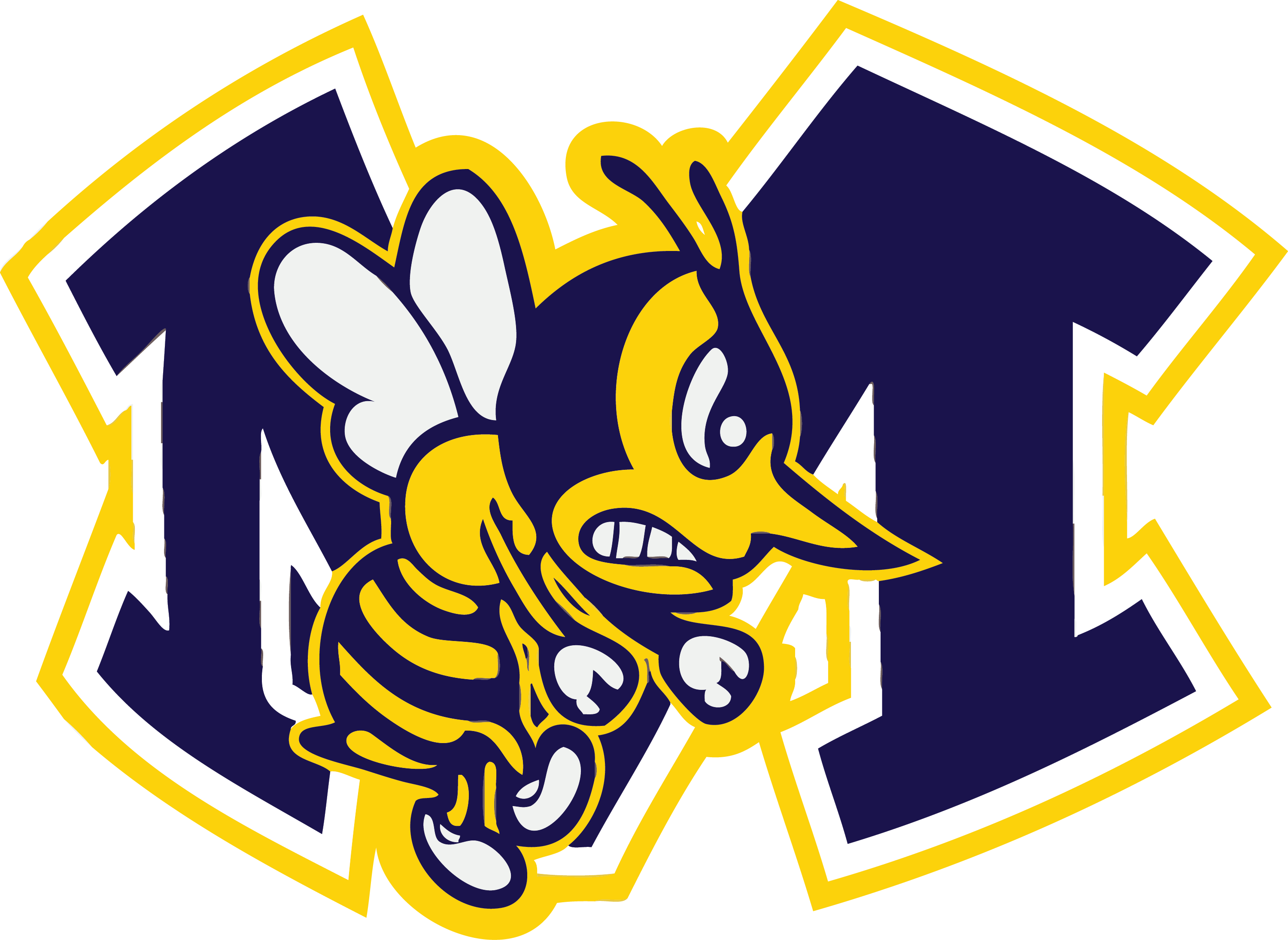 Download Monroe Hornets Logo - Monroe Hornets - HD Transparent PNG ...