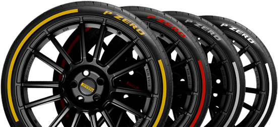 Download Pirelli Tires - Pirelli Colour Edition Tyres - HD Transparent ...