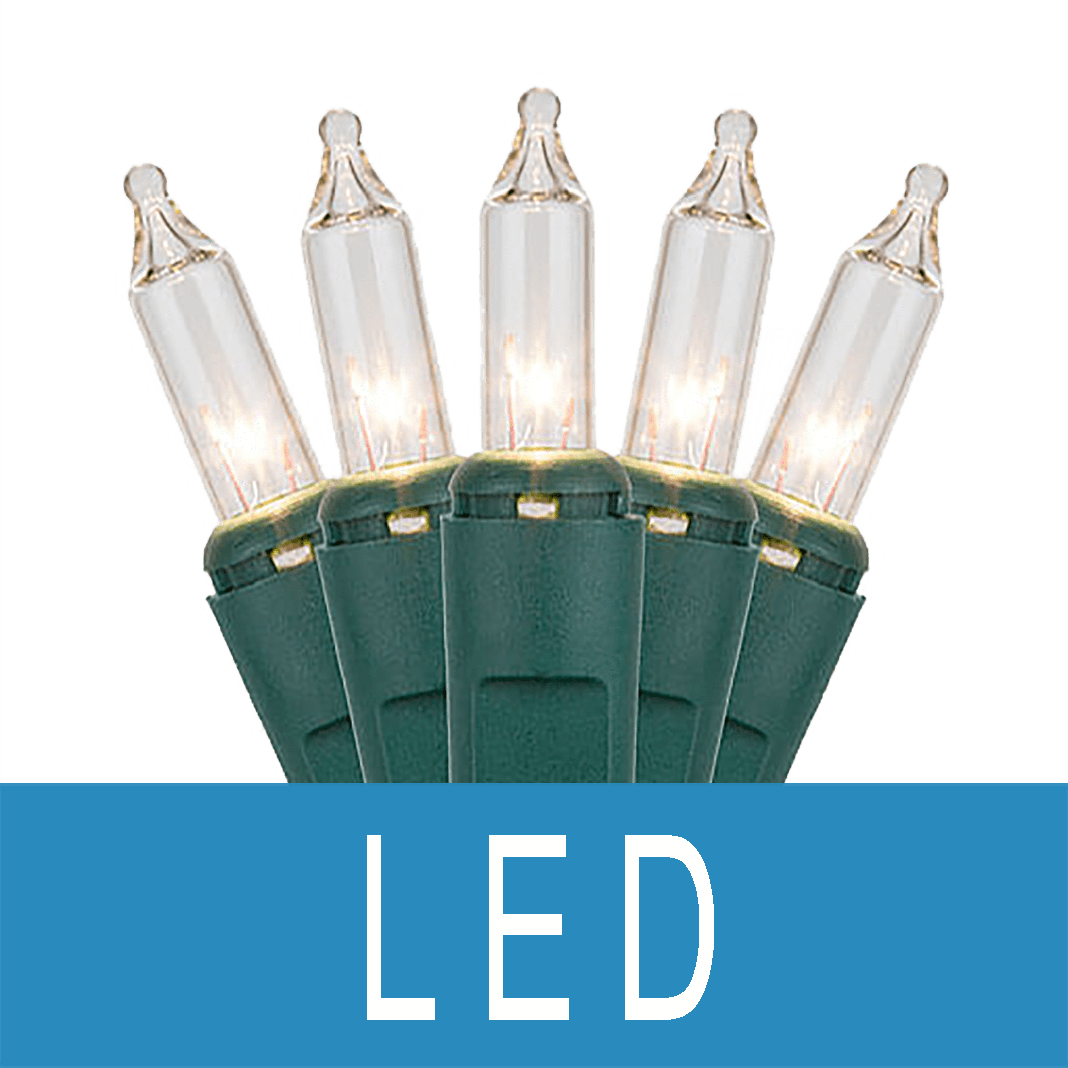 Download HD Led Mini Lights - Wintergreen Lighting 15183 17.5' Long ...