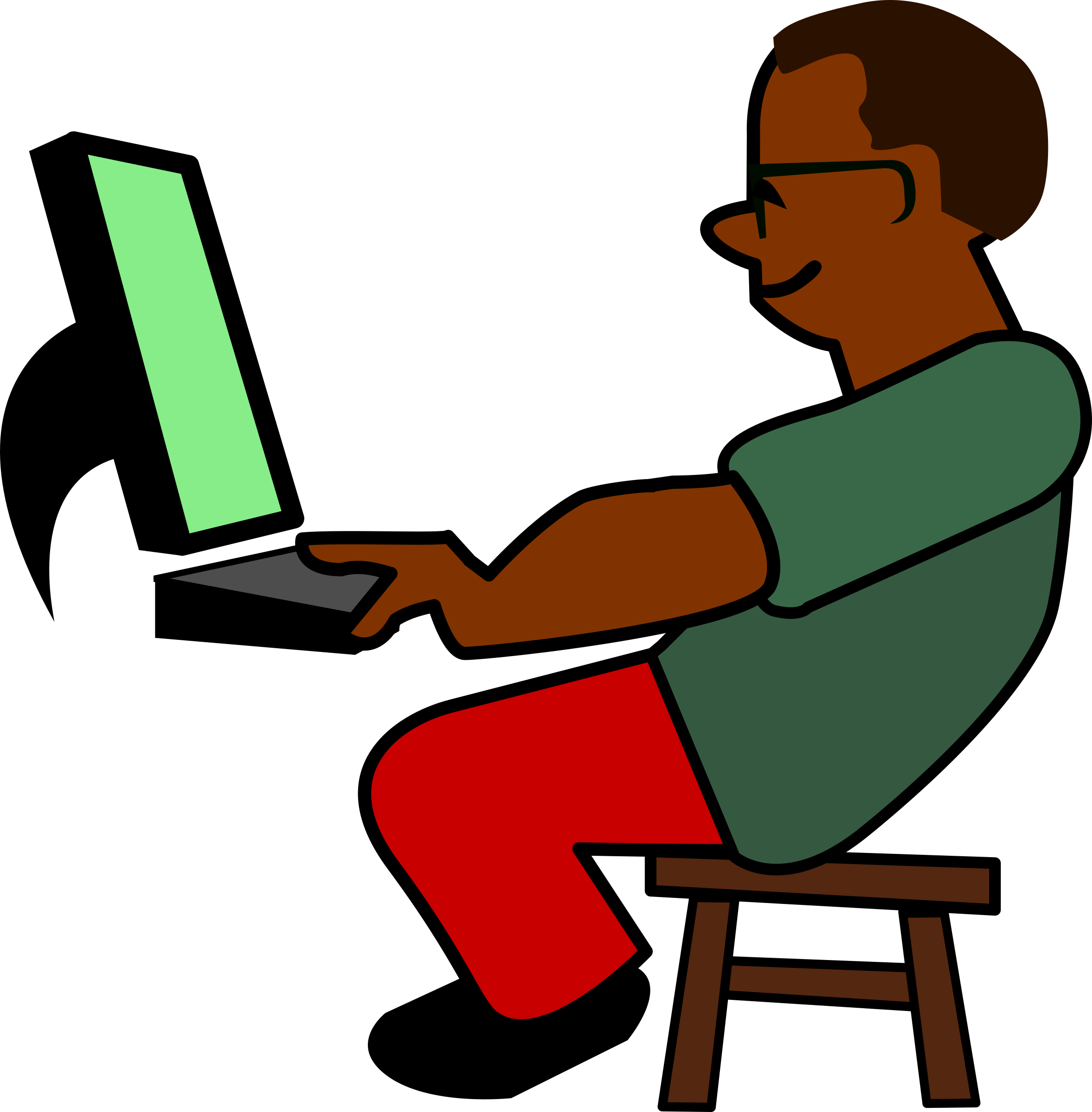 Download Hacker Clipart Cartoon Computer - Programmer Clipart - HD ...