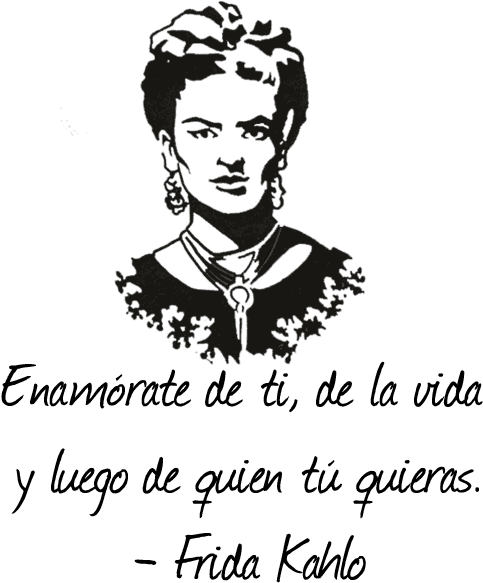 Download Vinilo Decorativo Frida Kahlo - Art - HD Transparent PNG ...