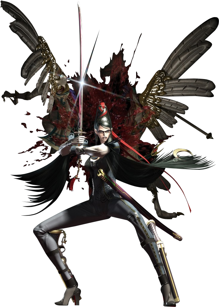 Download 5zat Render Bayonetta - Bayonetta Xbox - HD Transparent PNG ...