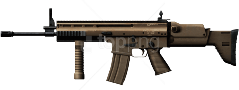 Download HD Free Png Assault Rifle Png Images Transparent - Scar ...