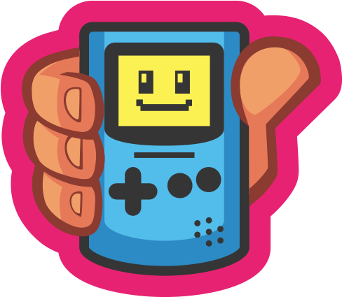 Download Icon Gameboy Color - Cartoon - HD Transparent PNG - NicePNG.com