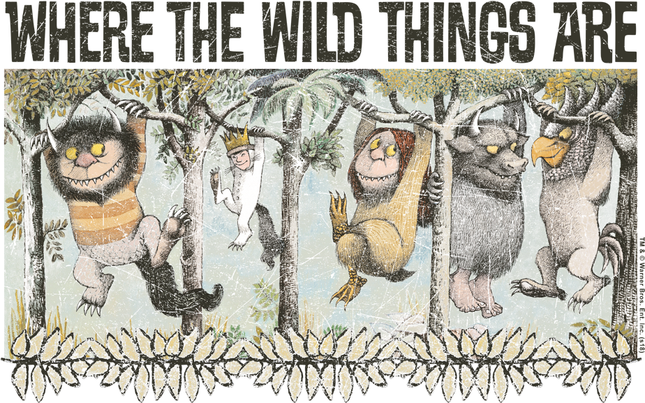 Download HD Where The Wild Things Are Hang Men's Regular Fit T-shirt ...