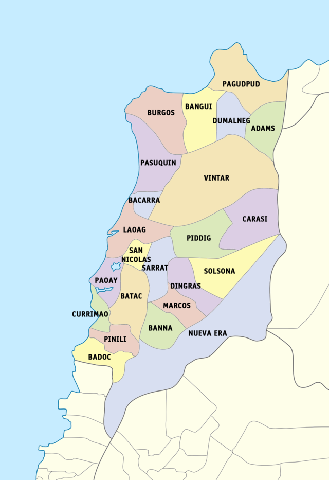 Download From Wikipedia, The Free Encyclopedia - Ilocos Norte Map Hd ...