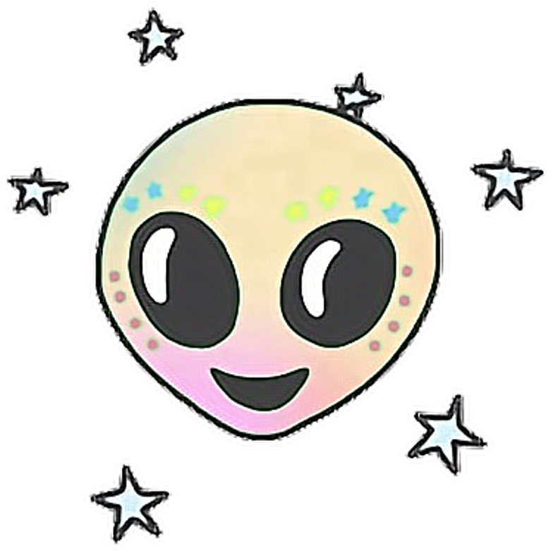 Download Alien Tumblr Space Ftestickers - Overlays Tumblr Alien - HD ...