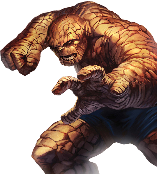 Download HD The Thing - Thing Fantastic Four Transparent PNG Image ...