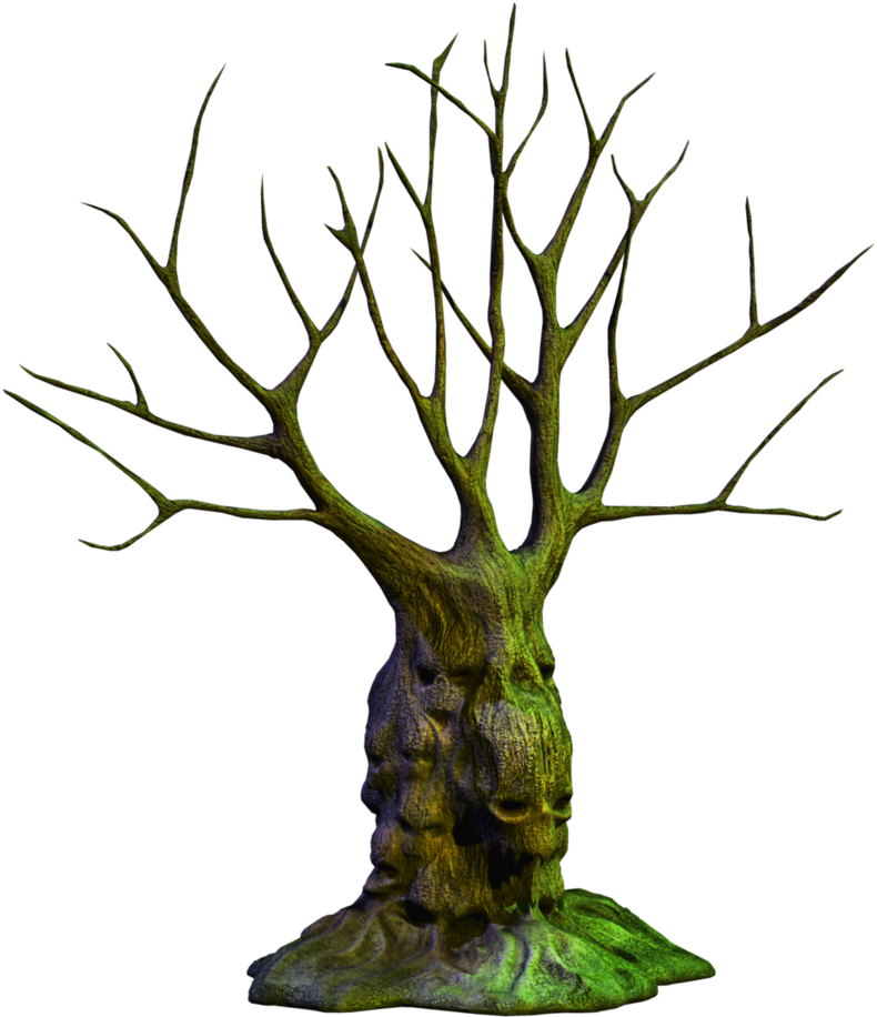 Download Visit - Spooky Tree Png - HD Transparent PNG - NicePNG.com