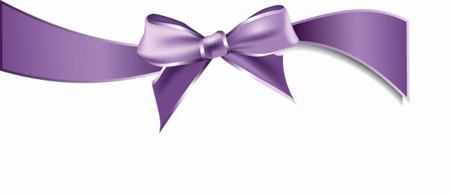 Download Purple Ribbon Png Image - Transparent Background Purple Ribbon ...