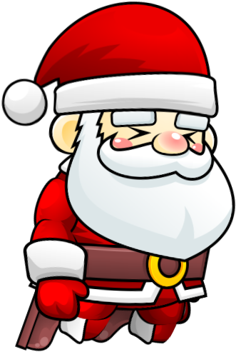Download HD Dead - Santa Claus Transparent PNG Image - NicePNG.com