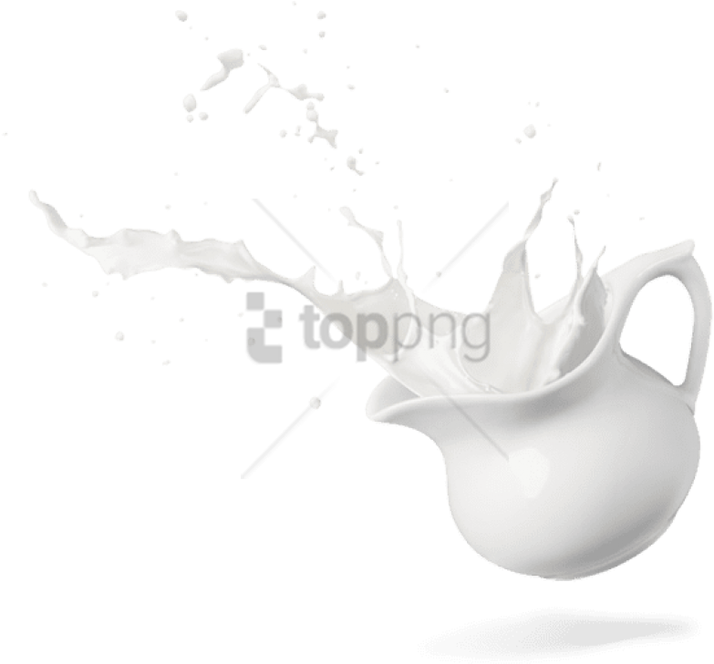 Milk Splash Vector Png