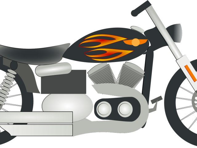 Download HD Motorcycle Clipart Icon - Motorcycle Animated Png ...