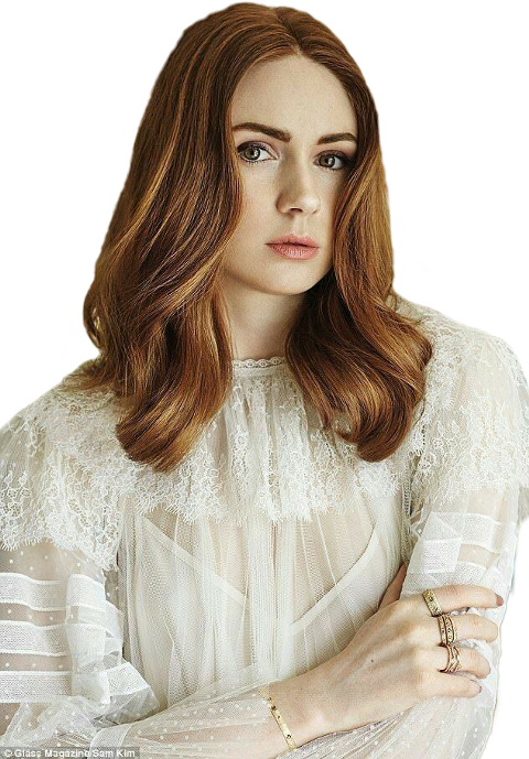 Download Karen Gillan Glass Magazine - HD Transparent PNG - NicePNG.com