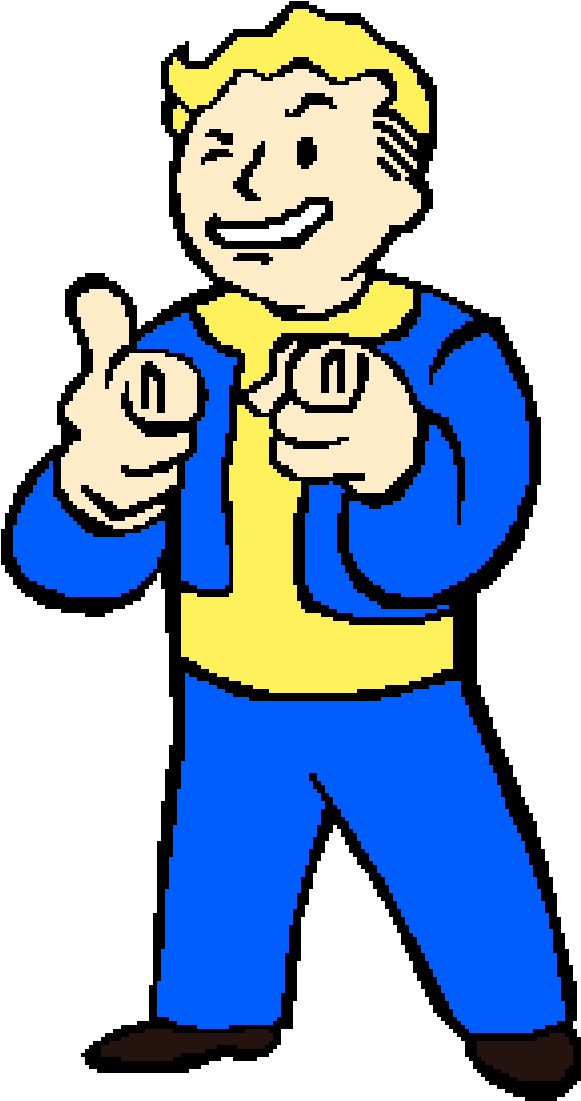 Download Vault Boy - Fallout Pip Boy Charisma - HD Transparent PNG ...